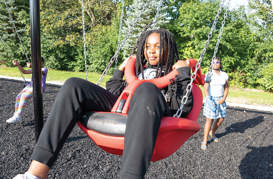 Freedom Swing Seat by BCI Burke | Inclusive Swinging for All Abilities