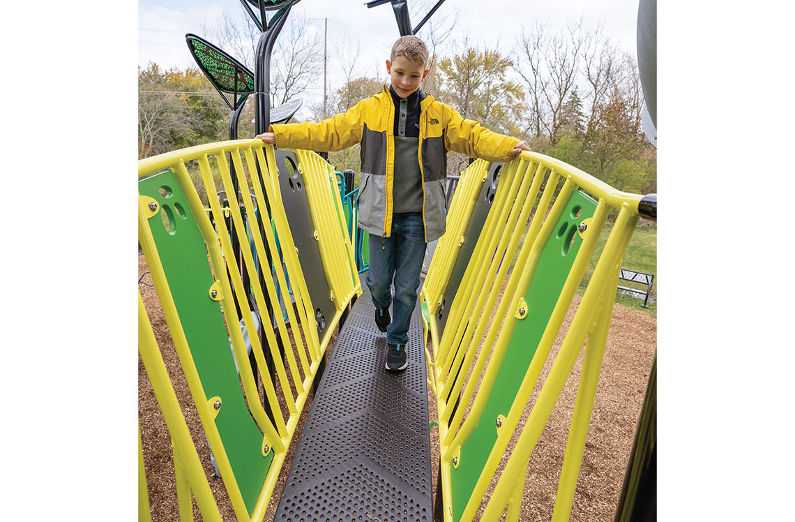 Playground Path | Evolution Arched Catwalk Bridge