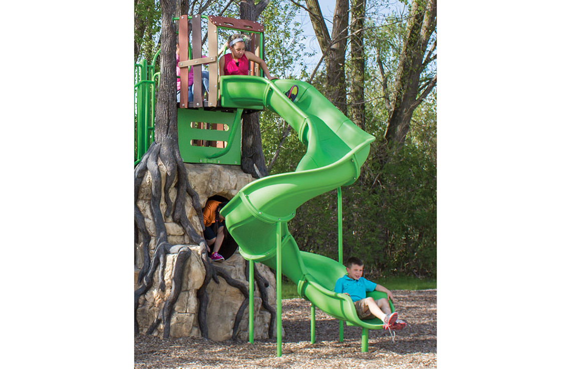 Viper Spiral Slide | Circular Playground Slides