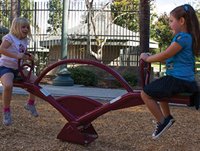 Playground 2 Seat Rocker Teeter Totter Style